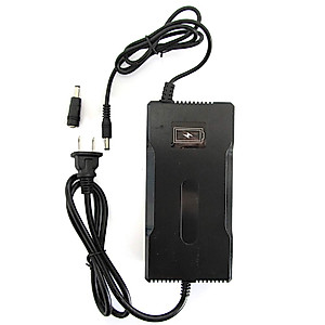 Abakoo 42V 5A Battery Charger for 36V Lithium Li-ion Battery Pack with DC 5.5 x 2.5mm/5.5 x 2.1mm Plug