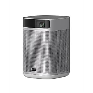 XGIMI MoGo 2 Portable Projector, Mini Projector with Wifi and Bluetooth, 400 ISO Lumens Movie Projector, Android TV 11.0, 2X8W Speakers, Auto Focus, Object Avoidance, and Screen Adaption