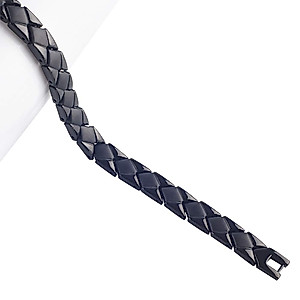 EBUTY Women Bracelet Stainless Steel Black