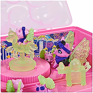 Hatchimals CollEGGtibles, Rainbow-cation Wolf Family Carton with Surprise Playset, 10 Characters, 2 Accessories, Easter Gifts, Kids Toys for Girls