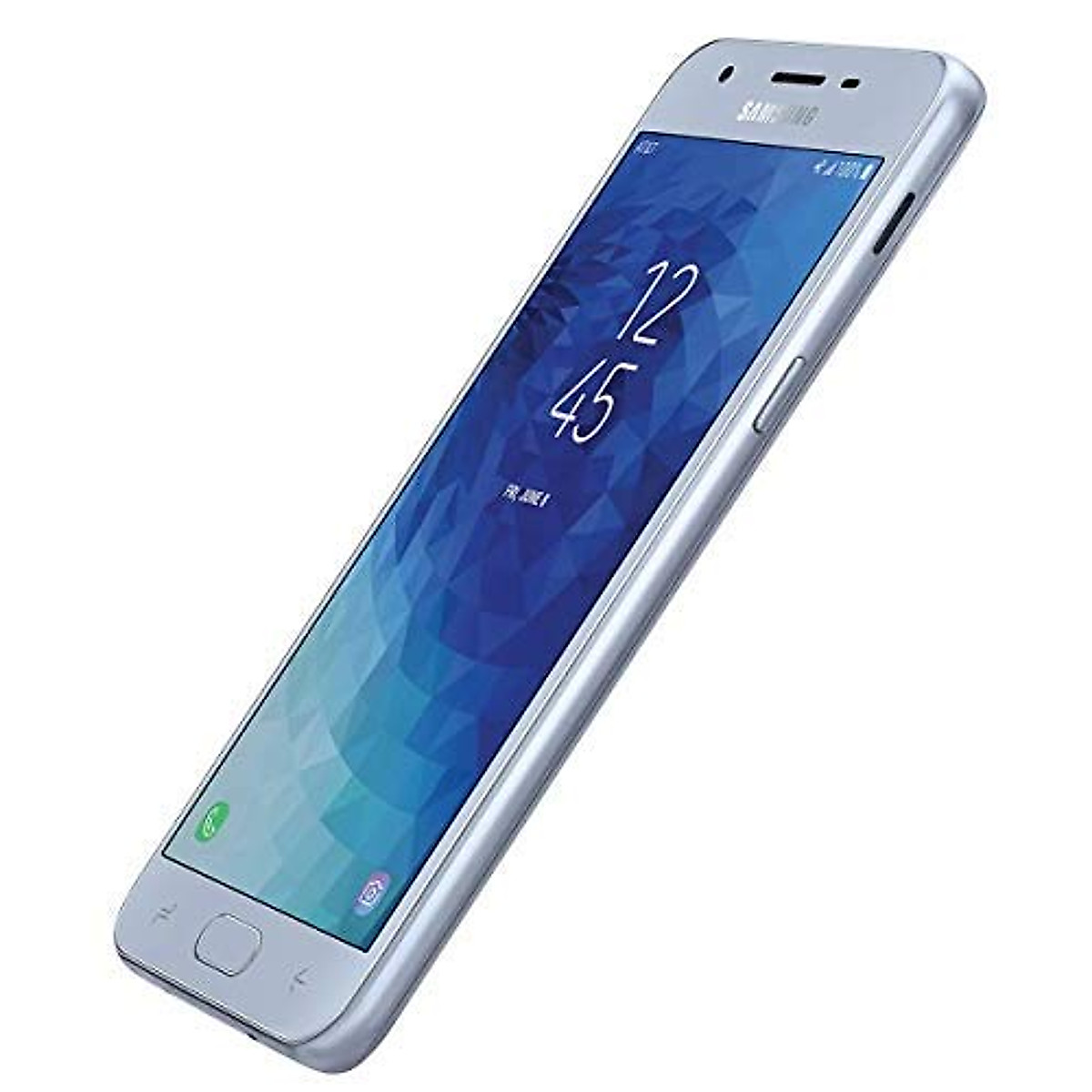 Samsung Galaxy J3 2018 (16GB) 5.0" HD Display, Android 8.0, Verizon Locked 4G LTE Smartphone SM-J337V (Silver) (Renewed)