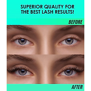 Stacy Lash Extra Strong Evolution Advanced Eyelash Extension Glue (0.17fl.oz/5ml)/ 1Sec Dry /6Weeks Retention/Black Adhesive/Professional Supplies