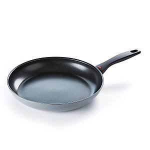 OXO Softworks Hard Anodized 28 cm Frying Pan Skillet, 3-Layered German Engineered Non-Stick Coating, Stainless Steel Soft-Touch Handle, Induction, Oven Safe up to 180 °C, Dishwasher Safe, Grey