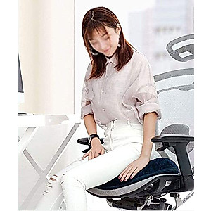 Odekai Seat Cushion for Office Chair, Ergonomic Memory Foam Coccyx Cushion,Hemorrhoid Tailbone Cushion with Washable Cover, for Home Office Chair Pad, Car Seat