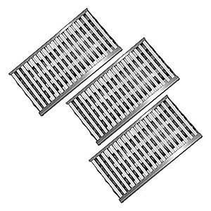 Kalomo Stainless Steel Grill Heat Plates Shield Burner Cover Tent Flame Tamer, 18 5/8" Ceramic Rod Complete DCS Radiant Tray BBQ Gas Grill Replacement Parts Repair Kit for DCS 27DSBQR 36EBQAR 48DBQR