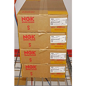 NGK (6703) BPMR7A Spark Plugs Individual Boxed - 2 Pack, Copper