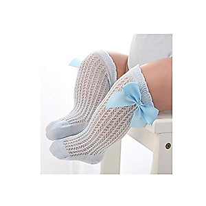 Sunlunckystar Knee High Socks for Baby Girls 1-2 Years