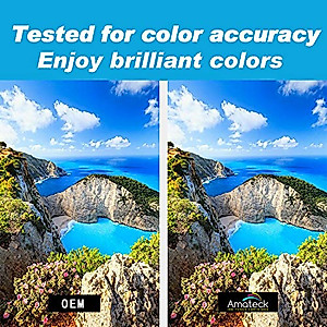 Amateck Compatible 4 Pack Toner Cartridge for Dell C2660dn C2665dnf Printers, Black Cyan Magenta Yellow, 593-BBBU 593-BBBT 593-BBBS 593-BBBR