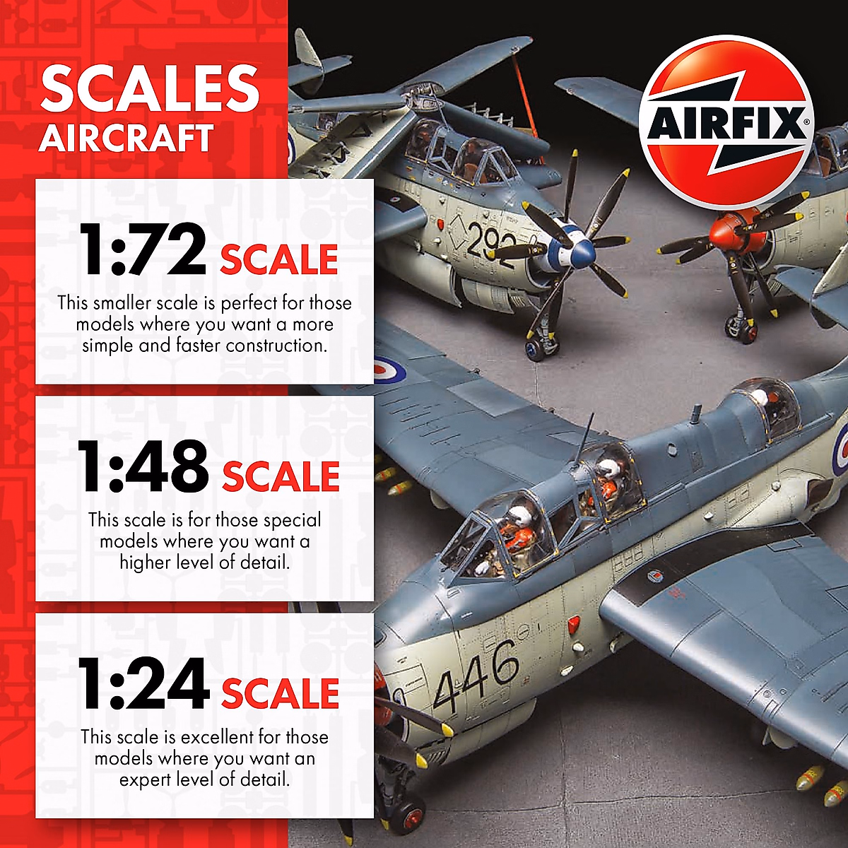 Airfix Model Airplane Kit Starter Set - A55010 Lockheed Martin F-35B Lightning II, Plastic Plane Model Kits for Adults & Kids 14+, Skill Level 1, 1:72 Scale WW2 Military Aircraft Models