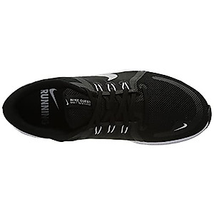 Nike Women's Race Running Shoe, Black White Hyper Pink Dk Smoke Grey, 6