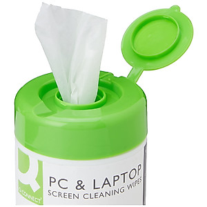 Q-Connect Screen and Keyboard Wipes (Pack of 100) KF04501