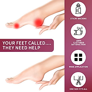 Ball of Foot Cushions,Heel Inserts for Women,Gel Shoe Inserts.