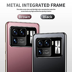 VBESTLIFE Unlocked Android Cell Phone, 6.1inch Ultra Slim Smartphone, 4GB RAM & 64GB ROM, 32MP Rear AI Triple Camera, Dual Card Dual Standby Support Micro SIM for Android 11(Matte Black)