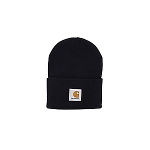 Carhartt -mens Acrylic Watch Cap - Black Branded Winter Ski Hat, Beanie…