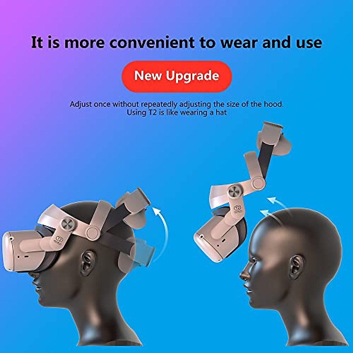 VIBY VR T2 Adjustable Improve Comfort Headset Accessories