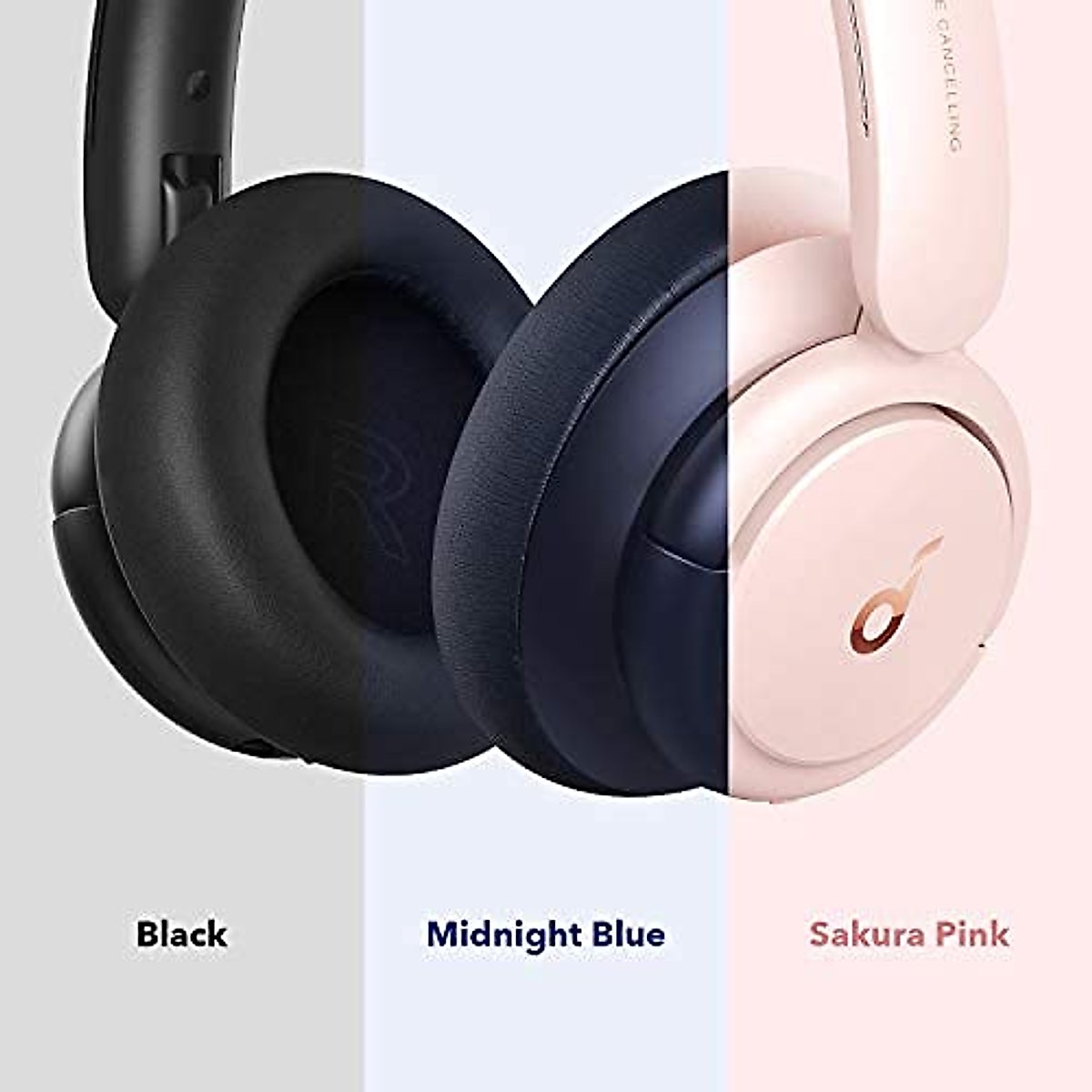 Soundcore by Anker Life Q30 Hybrid Active Noise Cancelling Headphones with Multiple Modes, Hi-Res Sound, Custom EQ via App, 40H Playtime, Comfortable Fit, Bluetooth Headphones(Renewed)