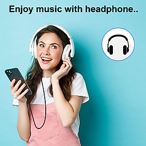 [Apple MFi Certified]2 in 1 Audio Charging Cable Compatible with iPhone,Lightning to 3.5mm Aux Cord Audio Jack Works with Car Stereo Speaker Headphone Car Charger Support iPhone13/12/11/11 Pro/XS/XR/8