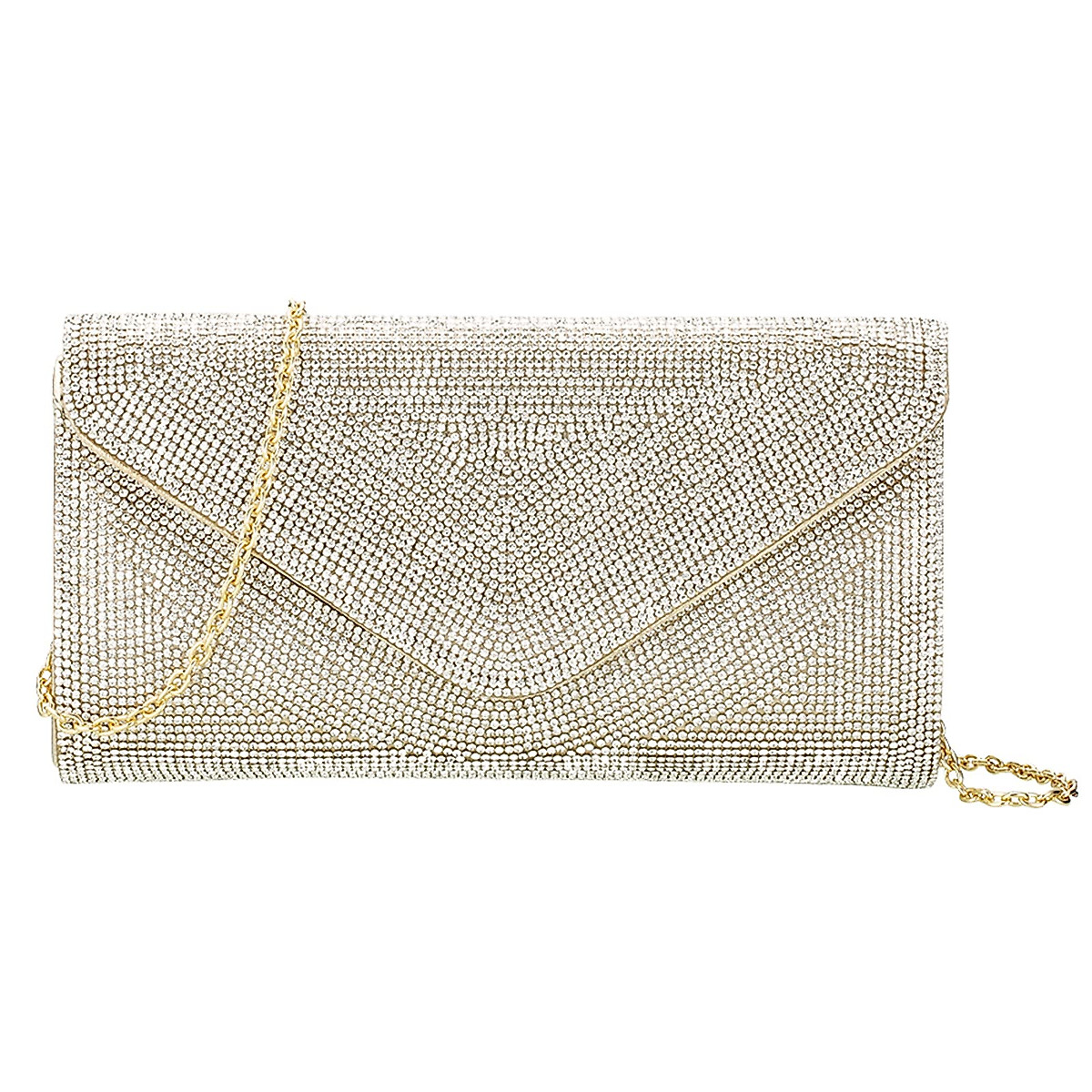 KamostarX Evening Bag for Women,evening purses and clutches gold clutch purse evening handbags Crossbody Shoulder Wedding Bride Purse