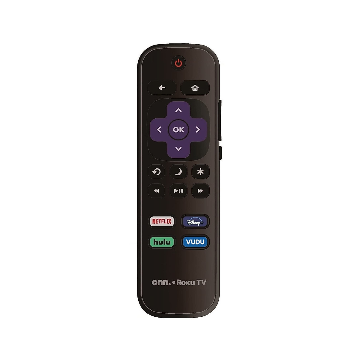 OEM Replacement Remote Control Compatible with All ONN. Roku TV Smart 4K Ultra HDTV 【Only Works with Onn. Roku TV, Not for Roku Stick and Roku Box】 (Netflix/Disney Plus/Hulu/Vudu)