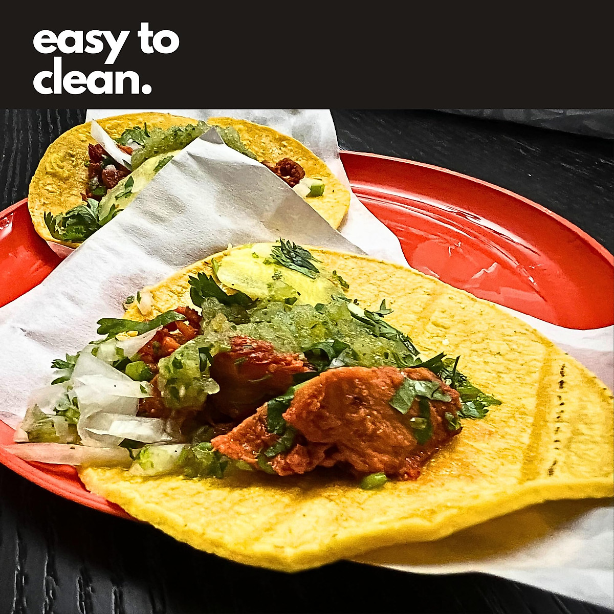 Plato Taquero Mexicano Fiesta Set - Authentic Colorful Mexican Taco Plate Set - Multicolor - Set of 12 - for Taquerias, Taco Tuesday Colorful Plastic Plates Reusable - Plato Taquero