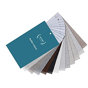 Motorized Roller Shade, Fabric Sample of 50%/70% Blackout Smart Blind