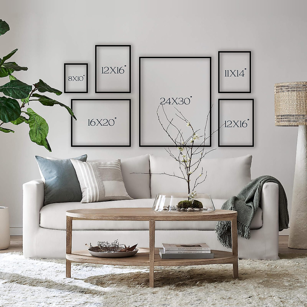 Abstract coastal wall art print poster room tropical decor bedroom aesthetic gift idea unique artwork living room (8x10" Print)