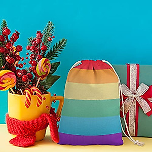 10 Pieces Sublimation Blank Drawstring Bags Reusable Muslin Sachet Backpacks Favors Heat Press DIY Crafts for Party Wedding Christmas Storage Home Party Arts Supplies (Medium)