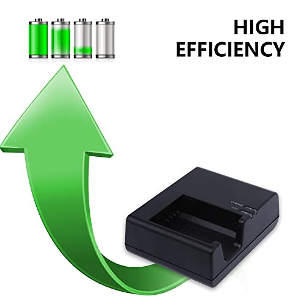 LC-E10E Quick Charger for Canon: LP-E10 LC-E10 LC-E10C Compatible 5108b002 Battery EOS 1100D 1200D 1300D 1500D 2000D 3000D 4000D kiss X50 X70 X80 X90 Rebel T3 T5 T6 T7 T100 DSLR Digital Camera black