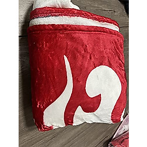 Red Clouds Anime Throw Blanket Flannel Fleece Blanket Cosplay Hooded Cloak Shawl Wrap Nap Quilt 80x60 (C, 80''X60'')
