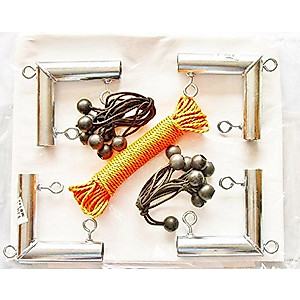 6' x 10' Outdoor Hanging Home Theater Portable Projection Movie Screen Kit 1" Fittings ~ Pipe NOT Included