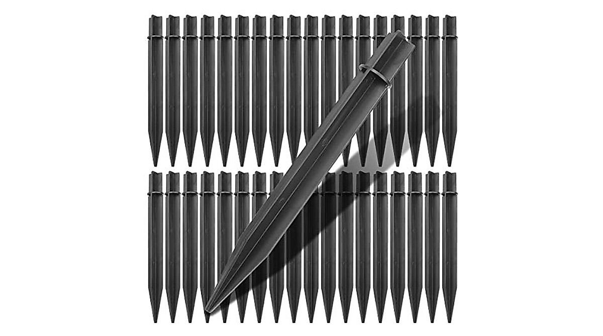 WYKOO 18 Reinforced Ground Spikes for Garden Lights