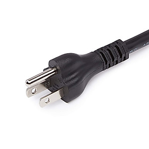 Amazon Basics 6-Foot Extension Cord - 13 Amps, 125V - Black