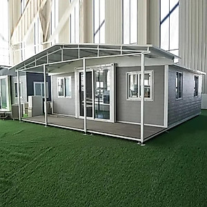 20ft Prefabricated Modular Mobile Homes Expandable Container House 30ft Portable prefabricated Tiny Home 40ft Tiny Houses to Live in for Adults