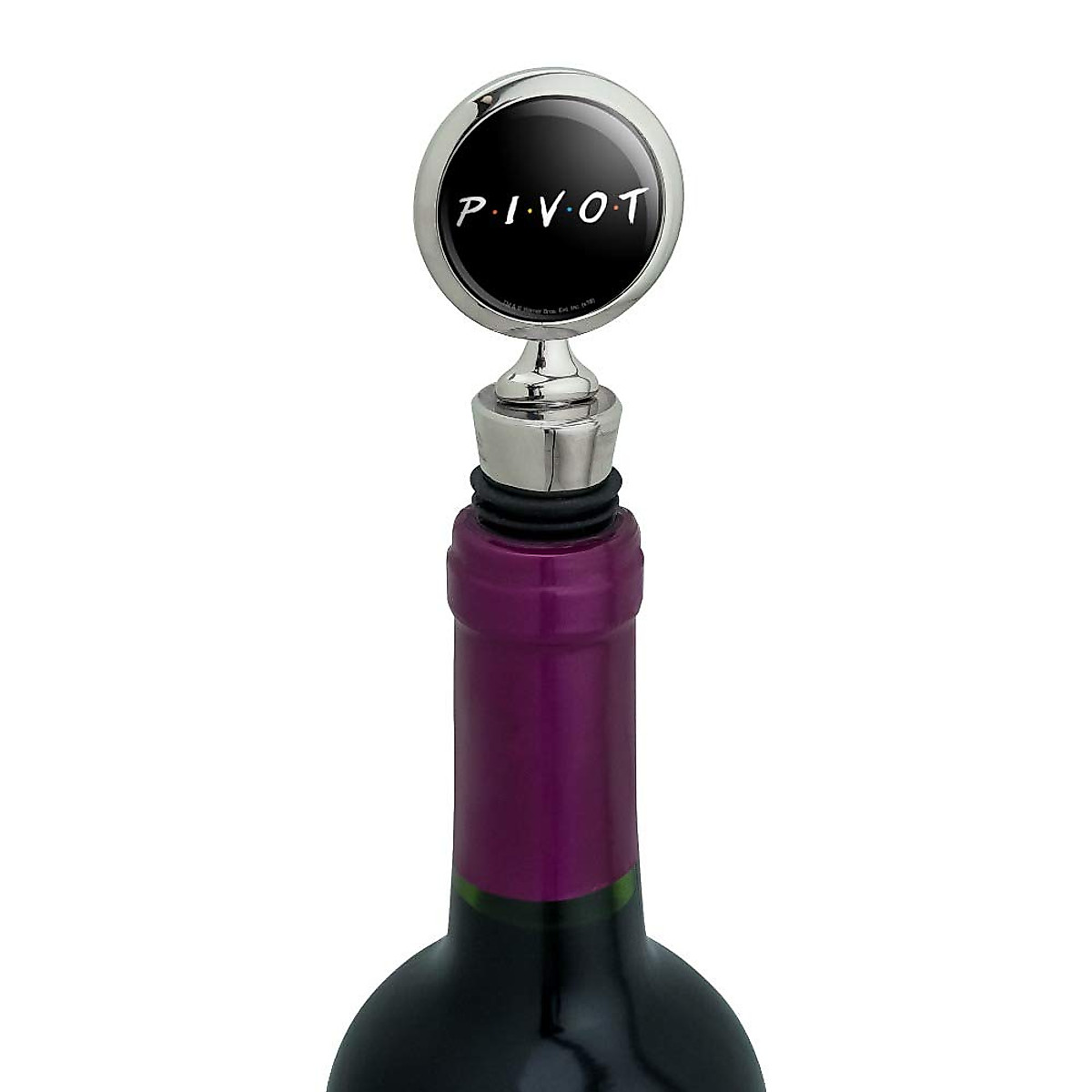 Friends PIVOT Wine Bottle Stopper