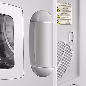 Barton Tumble Dryer White w/Heat Control Automatic Portable Electric RV Apartment Clothes Laundry Compact