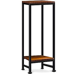 Plant Stand Indoor, Tall Plant stands for Indoor Outdoor Plants, 2 Tier Heavy Duty Plant Shelf 31" Metal Plant Stand Modern Corner Flower Stand for Patio, Living Room, Balcony