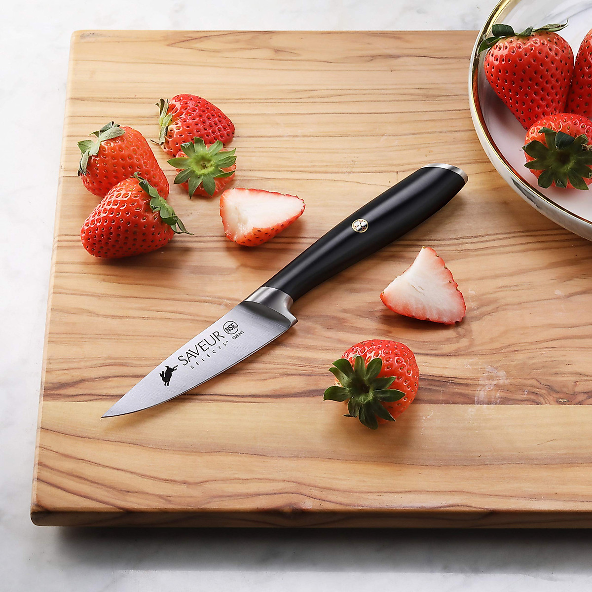 SAVEUR SELECTS 1026245 German Steel Forged 3.5" Paring Knife