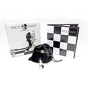 Paco Sako Peace Chess Game, Super Fun for Chess Lovers, Make Peace While Playing Chess, not War - Chess Set Board Game for Peace Makers