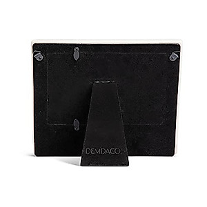 DEMDACO Sweet Baby Girl Pink Holds 4 x 6 Inch Photo Ceramic Wall or Tabletop Frame