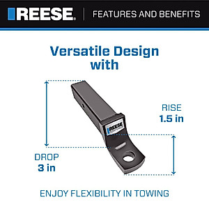 Reese Towpower 7028100 Class V Heavy Duty Ball Mount