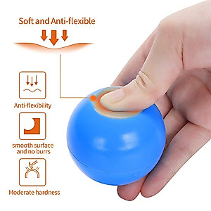 PlayMaty Ball Pit Balls - Phthalate Free BPA Free Colorful Plastic Play Ocean Pool Balls for Kids Swim Pit Fun Toys 100pcs for Toddlers and Baby Playhouse Play Tent Playpen(colorful)