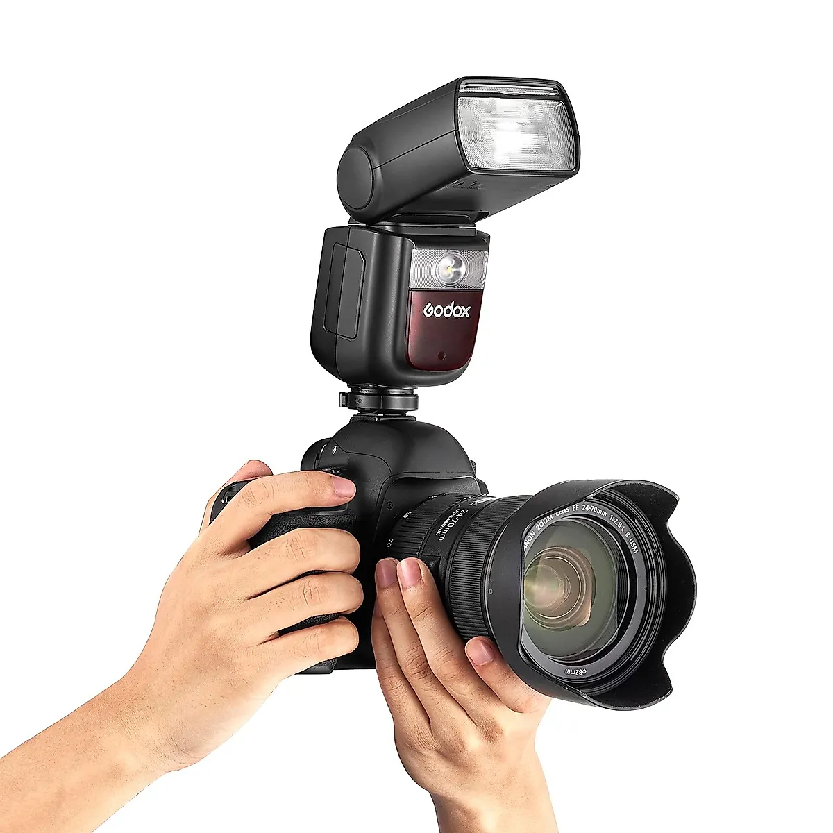 Godox V860III-N Camera Flash for Nikon Camera Flash Speedlight Speedlite Light,2.4G HSS 1/8000s,480 Full-Power Flashes,7.2V/2600mAh Li-ion Battery,0.01-1.5s Recycle Time,10 Levels LED Modeling Lamp