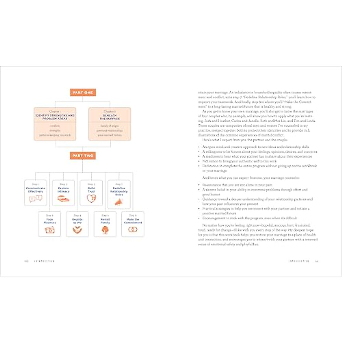 The Marriage Counseling Workbook: 8 Steps to a Strong and Lasting Relationship