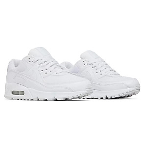 Nike Women's Air Max 90 Triple White Size 7.5 Wmn