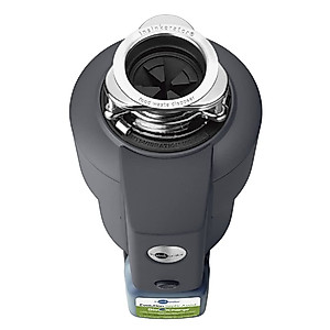 InSinkErator Garbage Disposal, Evolution Septic Assist, Quiet Series, 3/4 HP Continuous Feed, Gray + 1-Pack Bio-Charge Cartridge