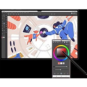 BSDTECH Galaxy Tab S8 S Pen Replacement for Samsung Galaxy S8/S8 Plus/S8 Ultra (EJ-PT870BJEGUJ) Touch Pen Stylus Pen (Without Bluetooth) + Tips (Black)