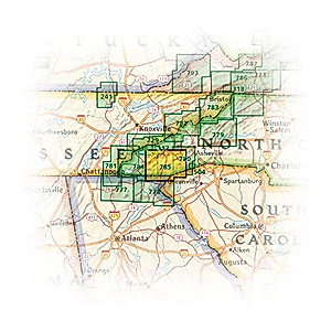Nantahala and Cullasaja Gorges Map [Nantahala National Forest] (National Geographic Trails Illustrated Map, 785)