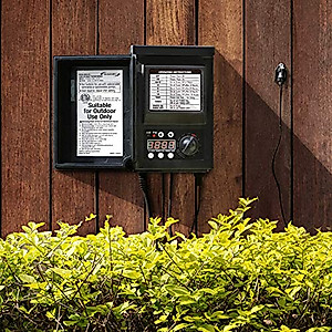 Malibu Low Voltage Transformer 45 Watt for Outdoor Landscape Lighting with Photocell Sensor Timer and Weather Shield for Spotlight Floodlight Garden Pathway Light 120V AC to 12V AC