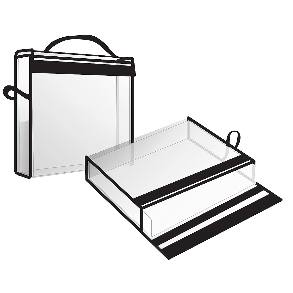 Totally Tiffany TT-SASC-PT8X8 8" x 8" Paper Taker, Clear