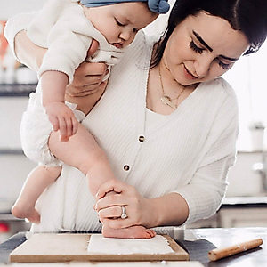 Bubzi Co Baby Footprint & Handprint Kit & Matching White Noise Owl Soother - Baby Girl Gifts & Baby Boy Gifts, Unique Baby Shower Gifts, Personalized Baby Gifts for Baby Registry & Nursery Decor